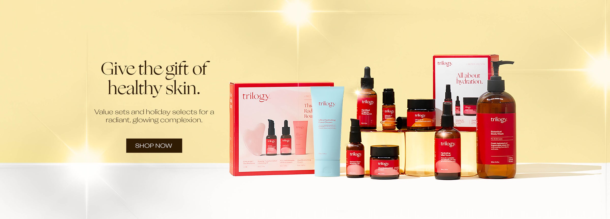 Trilogy | Clean, Natural Beauty | Free Shipping On Orders $50+