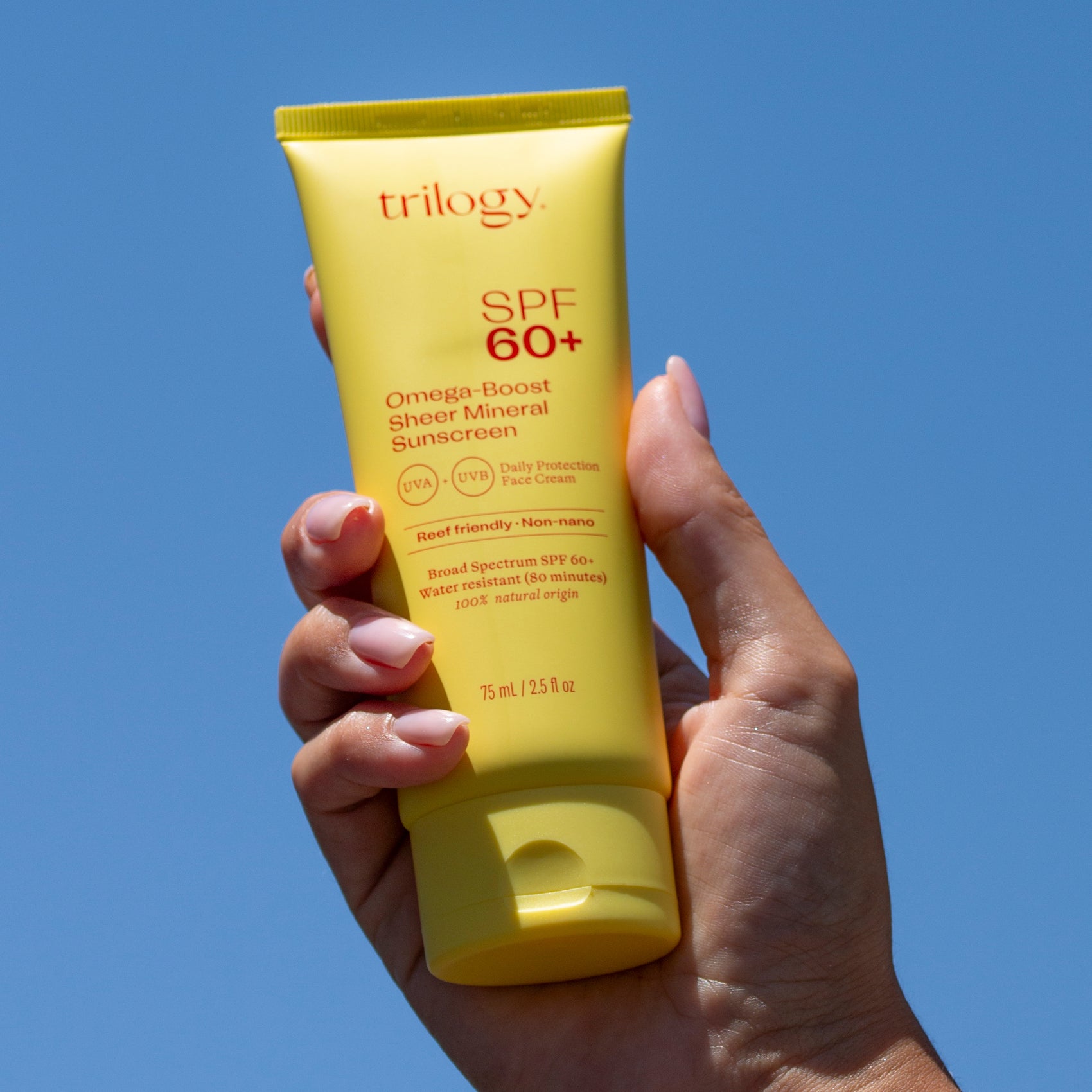 Natural Sunscreen SPF60+ - SPF Face & Body Protection | Trilogy